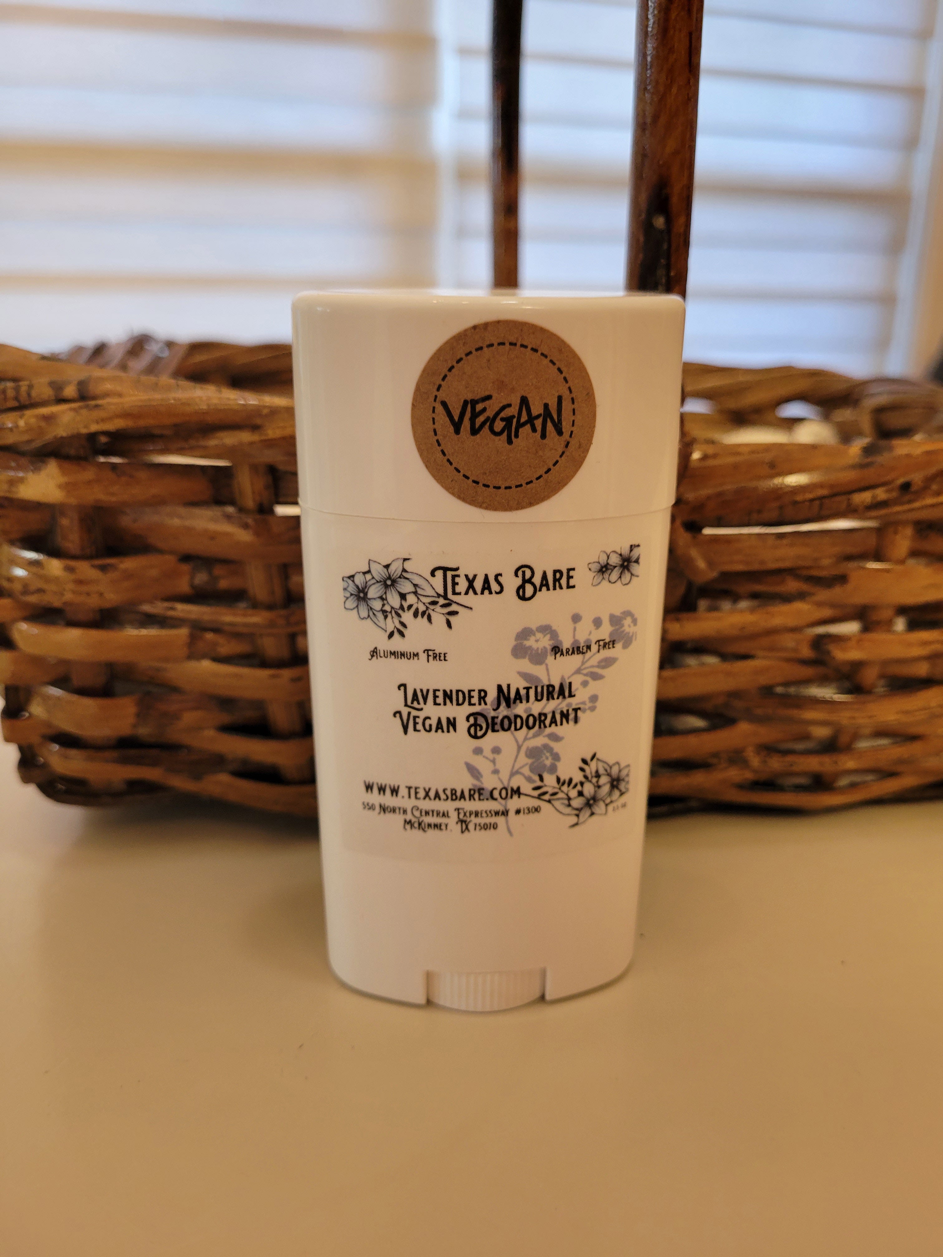 Lavender Natural Vegan Deodorant – Texas Bare