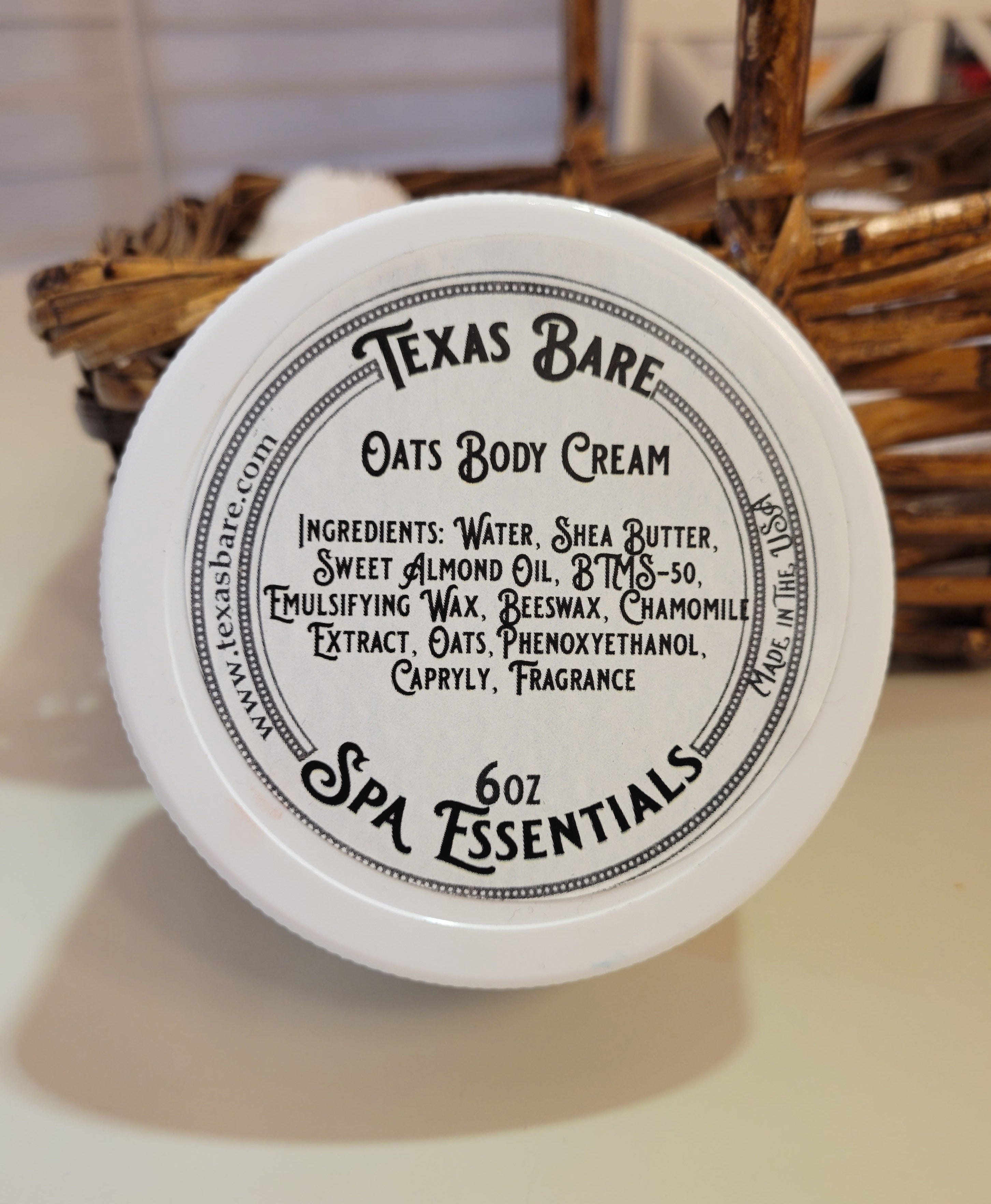 Oats Body Cream – Texas Bare